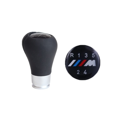 Топка за скоростен лост, гума, BMW М 1 3 E30 E36 E46 E90 E91 E92 E93 E81 E82 E87 E88, Черен ...