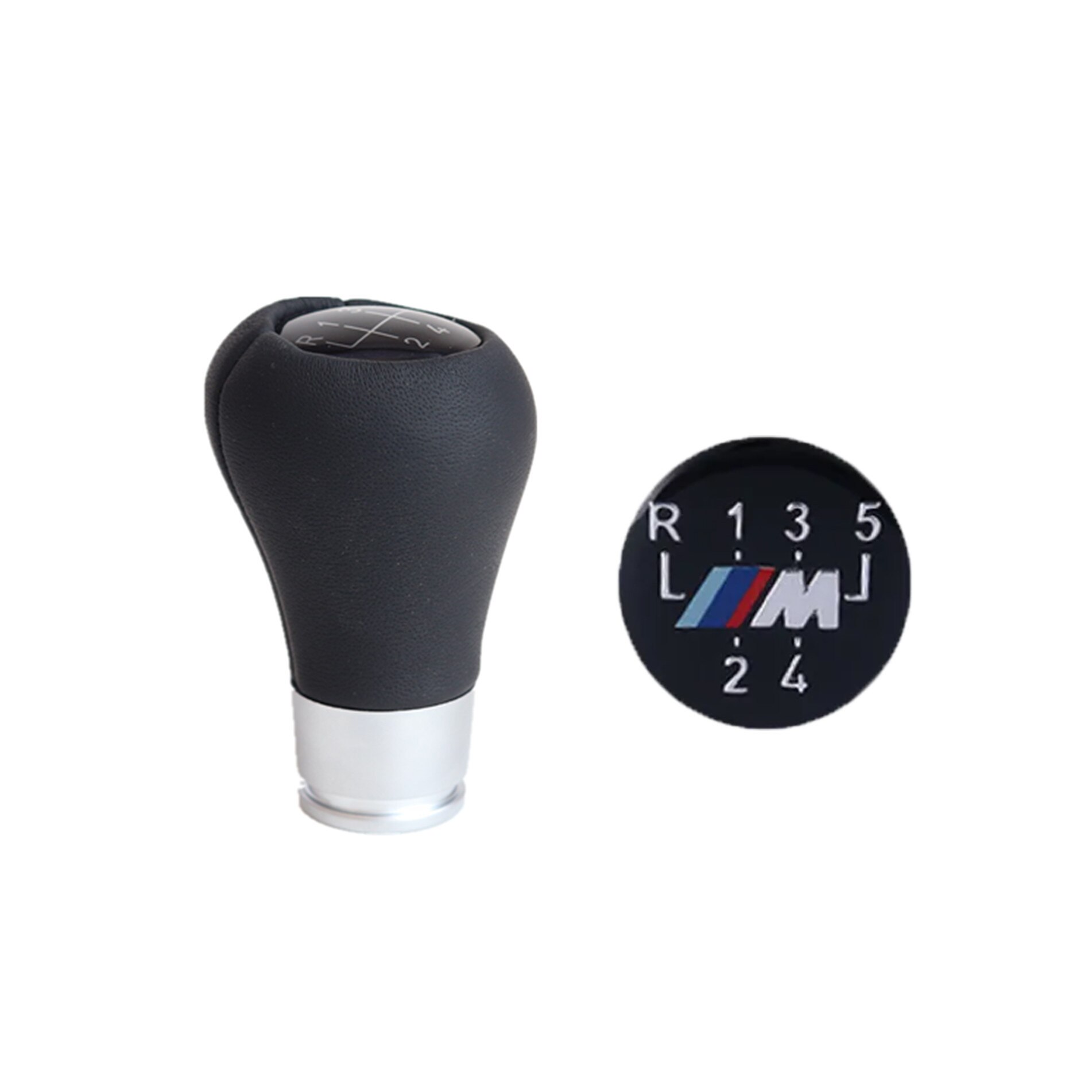 Топка за скоростен лост, гума, BMW M-POWER 1 3 E30 E36 E46 E90 E91 E92 E93 E81 E82 E87 E88 ...