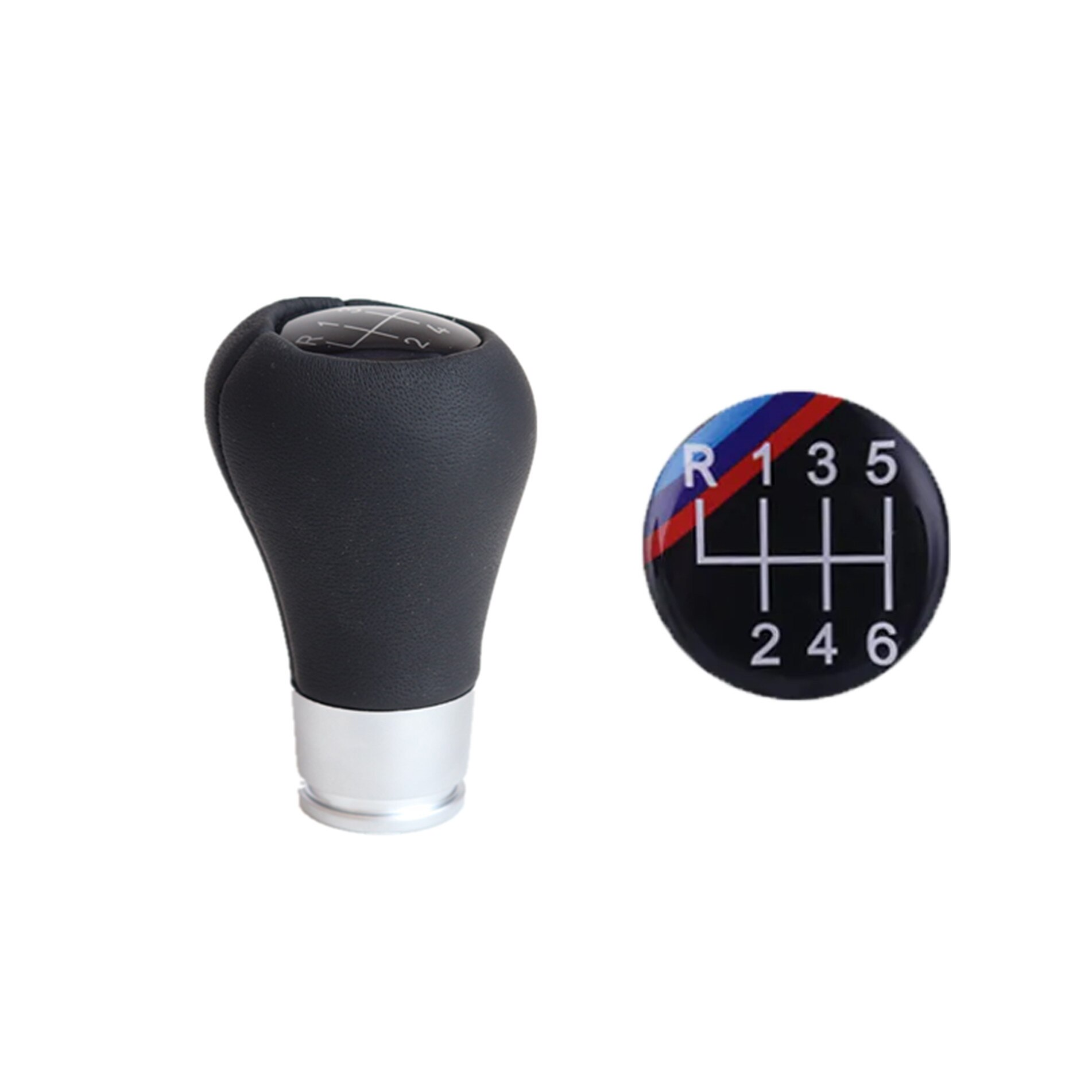 Топка за скоростен лост 6 скорости, гума, BMW M PERFORMANCE 1 3 E30 E36 E46 E90 E91 E92 E93 E81 ...