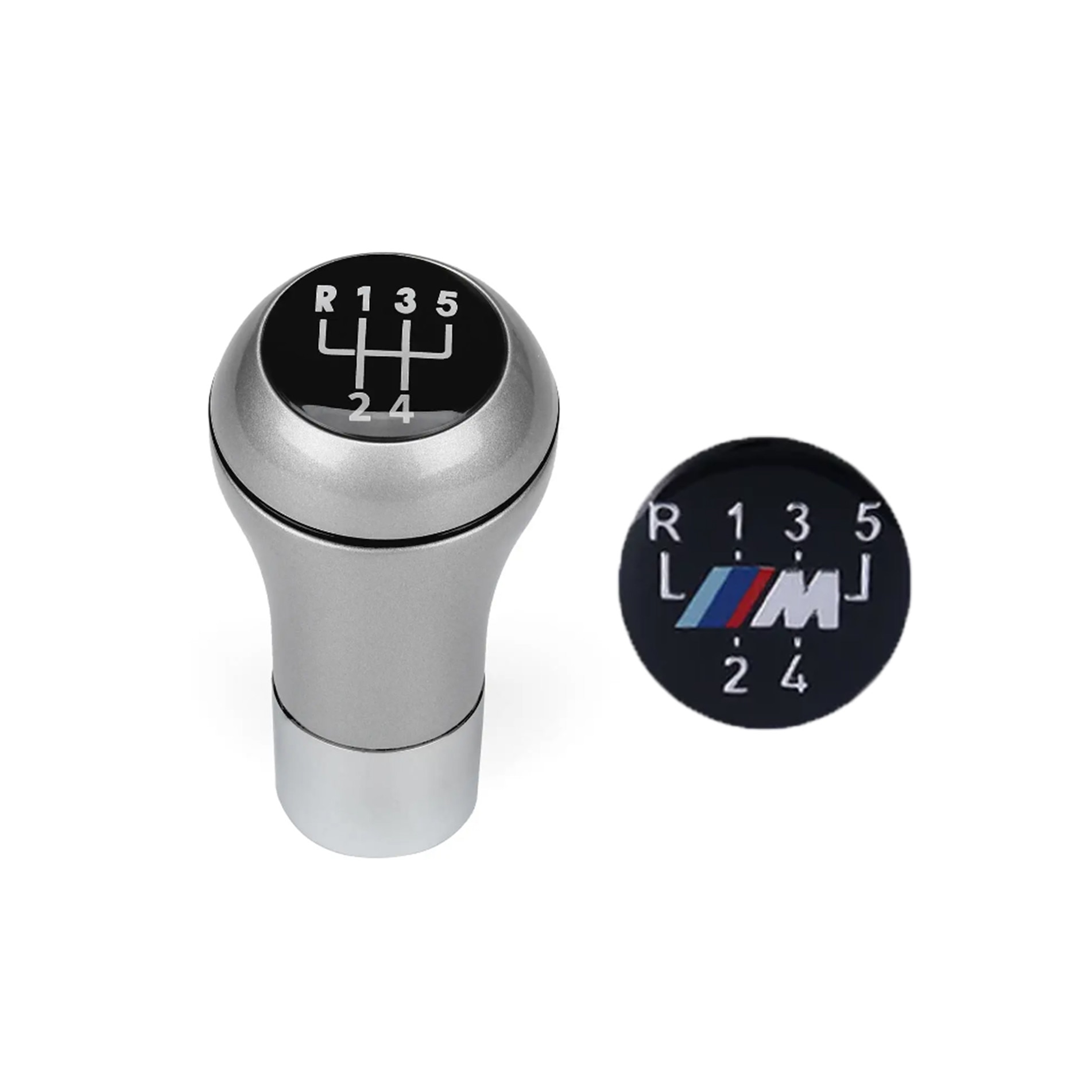 Топка за скоростен лост, BMW M-POWER 1 3 E30 E36 E46 E90 E91 E92 E93 E81 E82 E87 E88, Метал ...