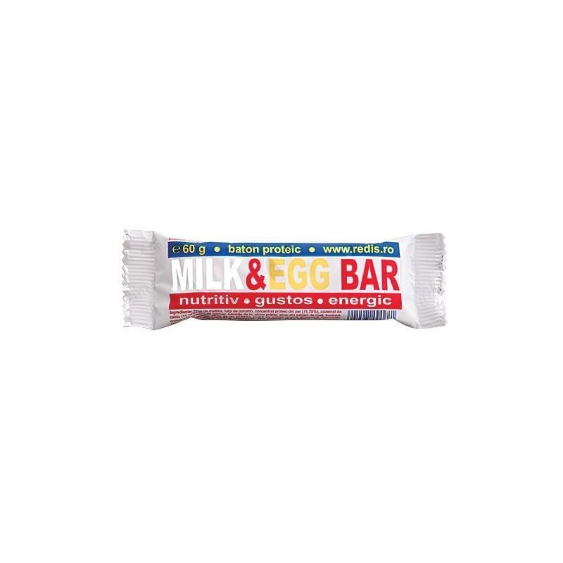 Baton Milk & Egg Baton Proteic Redis 60gr - eMAG.ro