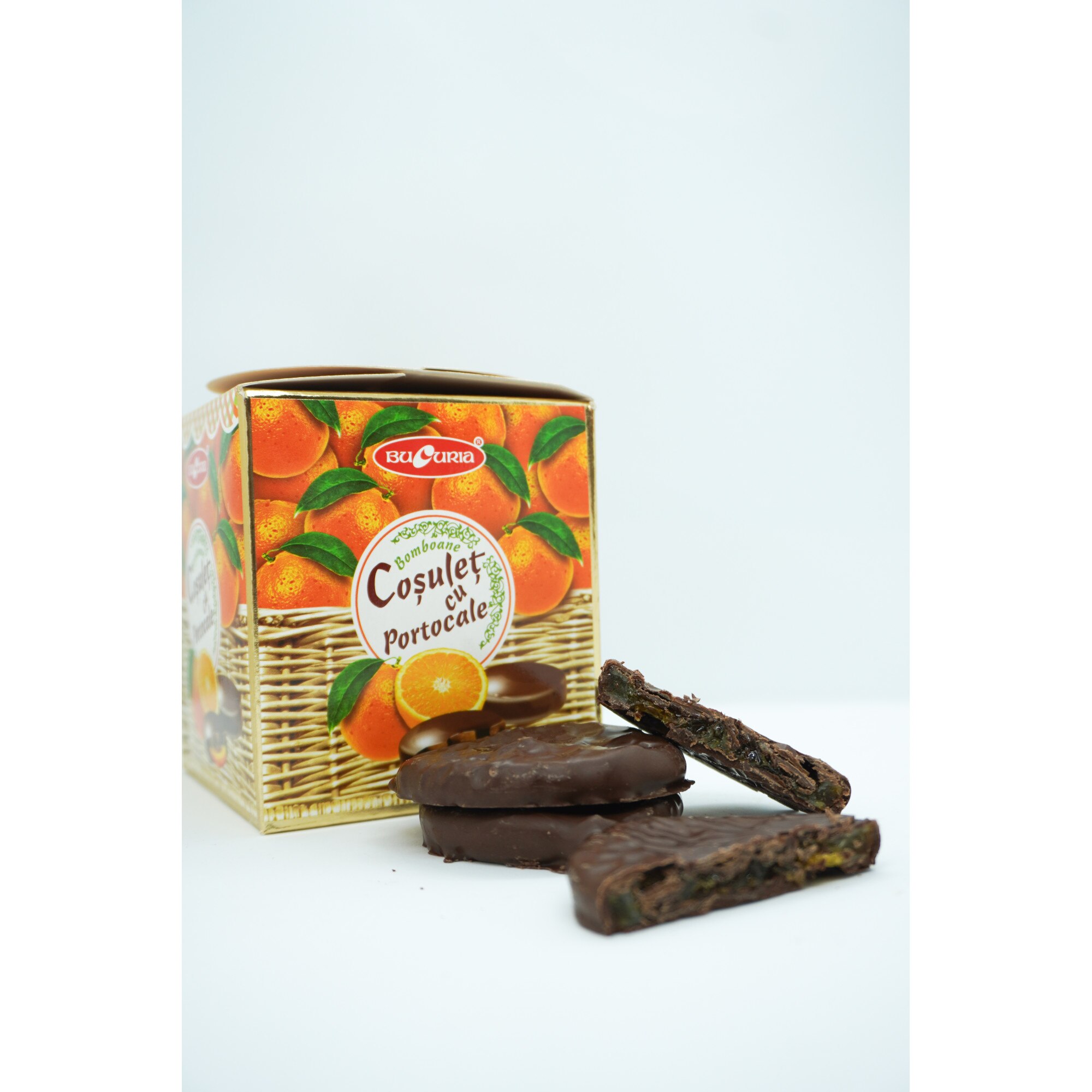 Cosulet cu Portocale 200 G (Felii Portocale in ciocolata) - eMAG.ro