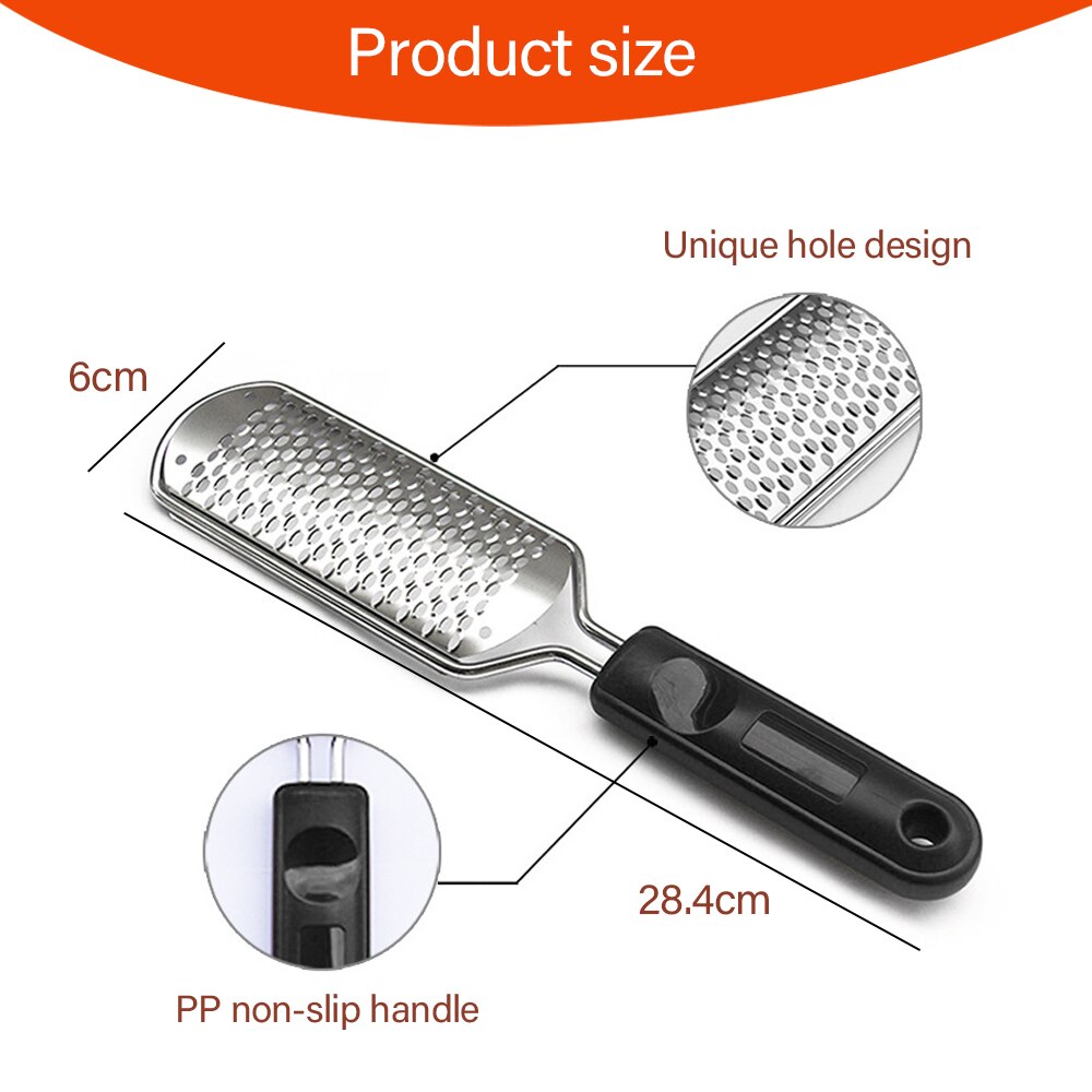 Pila calcaie, Polipropilena/Otel inoxidabil, Negru/Argintiu - eMAG.ro