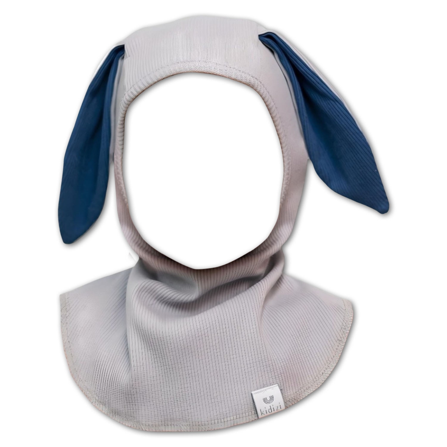 Cagula copii reglabila cu urechiuse din bumbac certificat, Kidizi Bunny ...