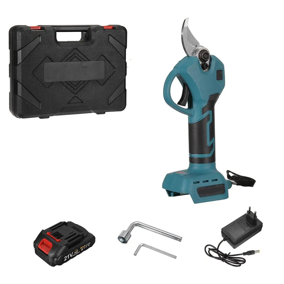 Foarfece electrice, 1300 W, fara perii, reincarcabila, 18 V, 1 baterie ...