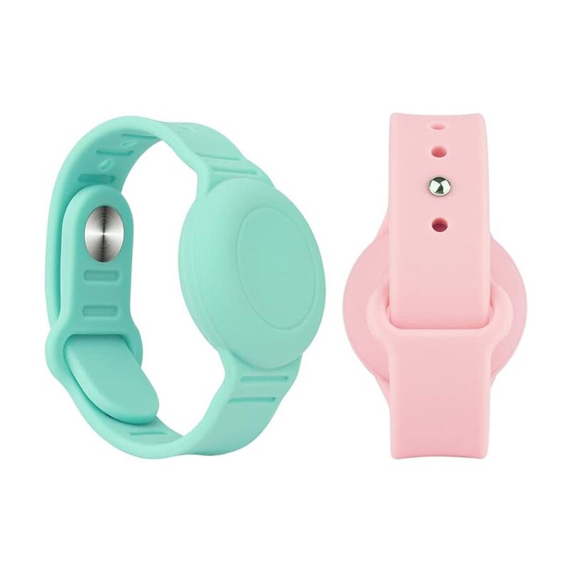 Set 2 bratari AirTag Compatibile cu Apple, Silicon, Rezistente la apa ...
