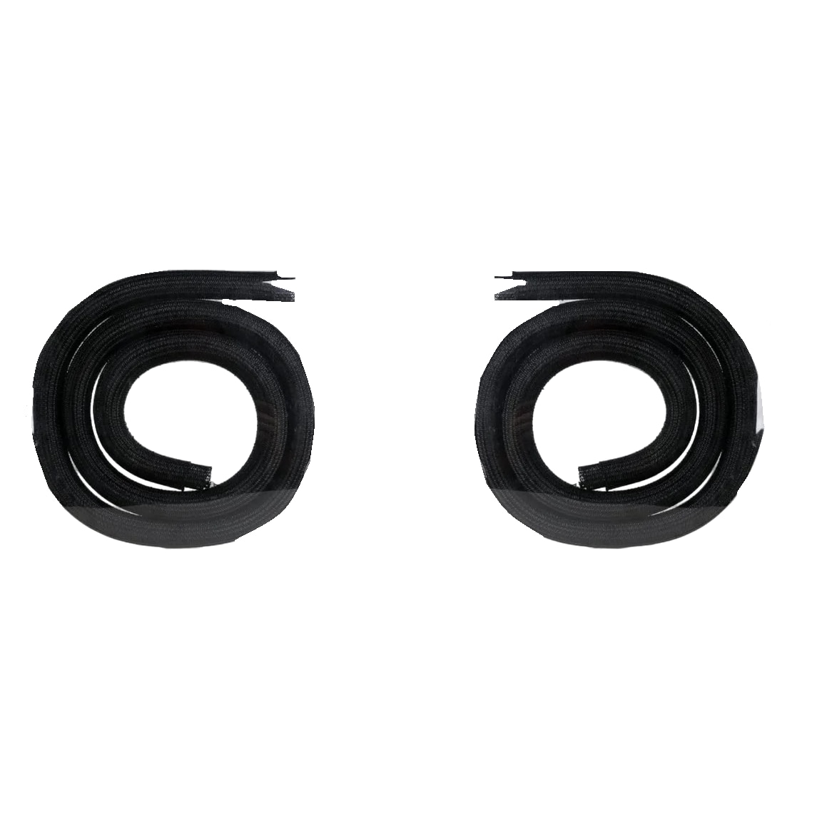 Set de 2 mansoane pentru cabluri Hoomil, material ignifug, negru, 2 x 1 ...