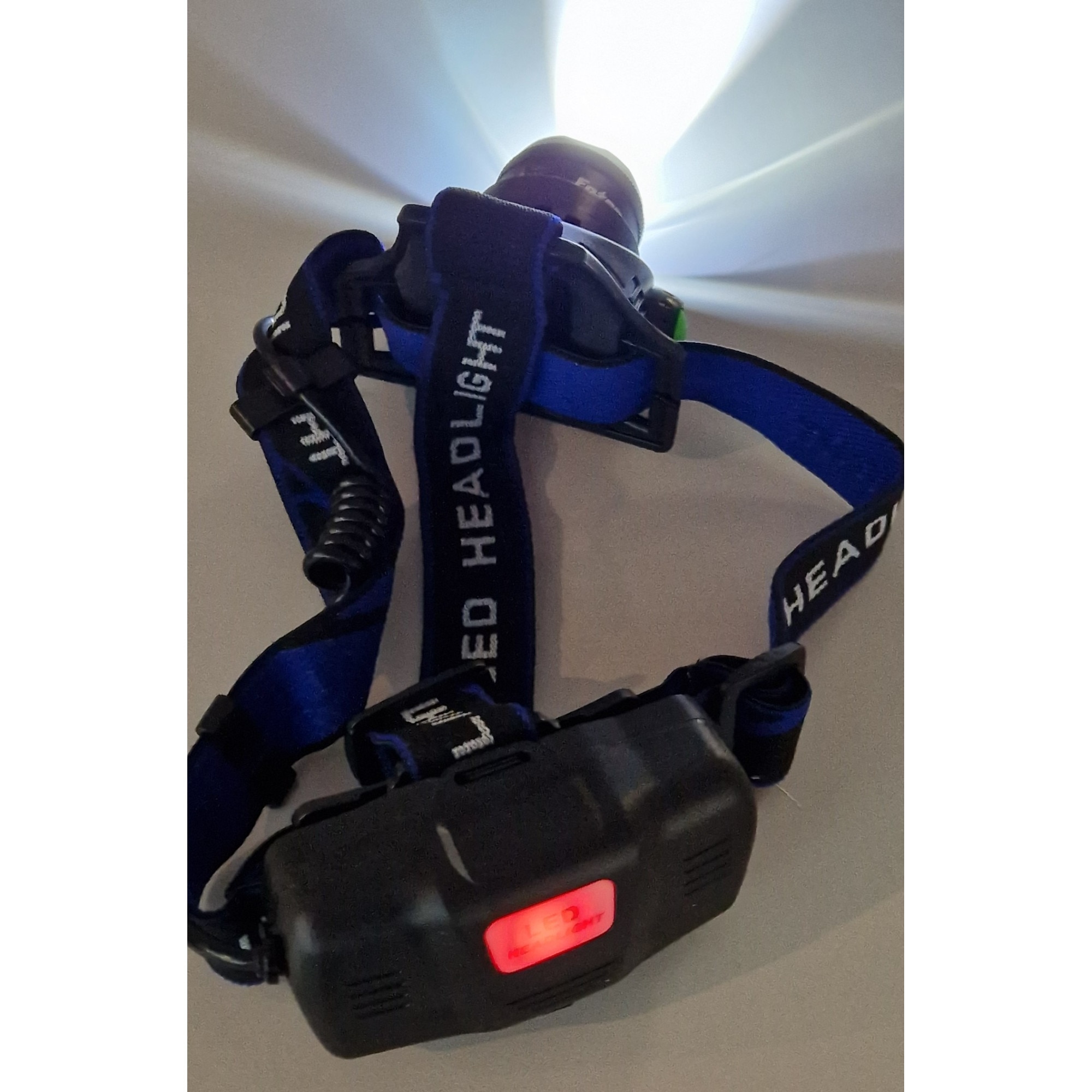 Lanterna frontala reincarcabila Foton Sport HL2120 10W cu Zoom si lupa ...