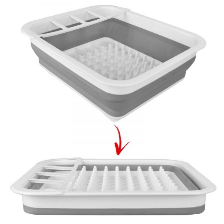 Scurgator Vase si tacamuri pliabil Salestore.ro® cu picurator, Uscare ...