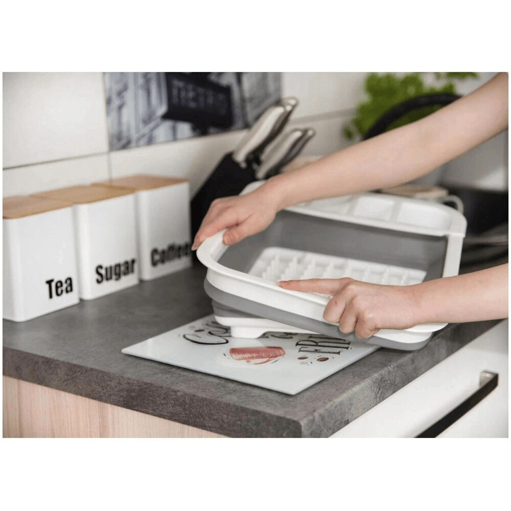 Scurgator Vase si tacamuri pliabil Salestore.ro® cu picurator, Uscare ...