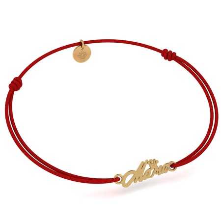 Bratara Red Lolo „Queen Mama” Gold Plated - eMAG.ro