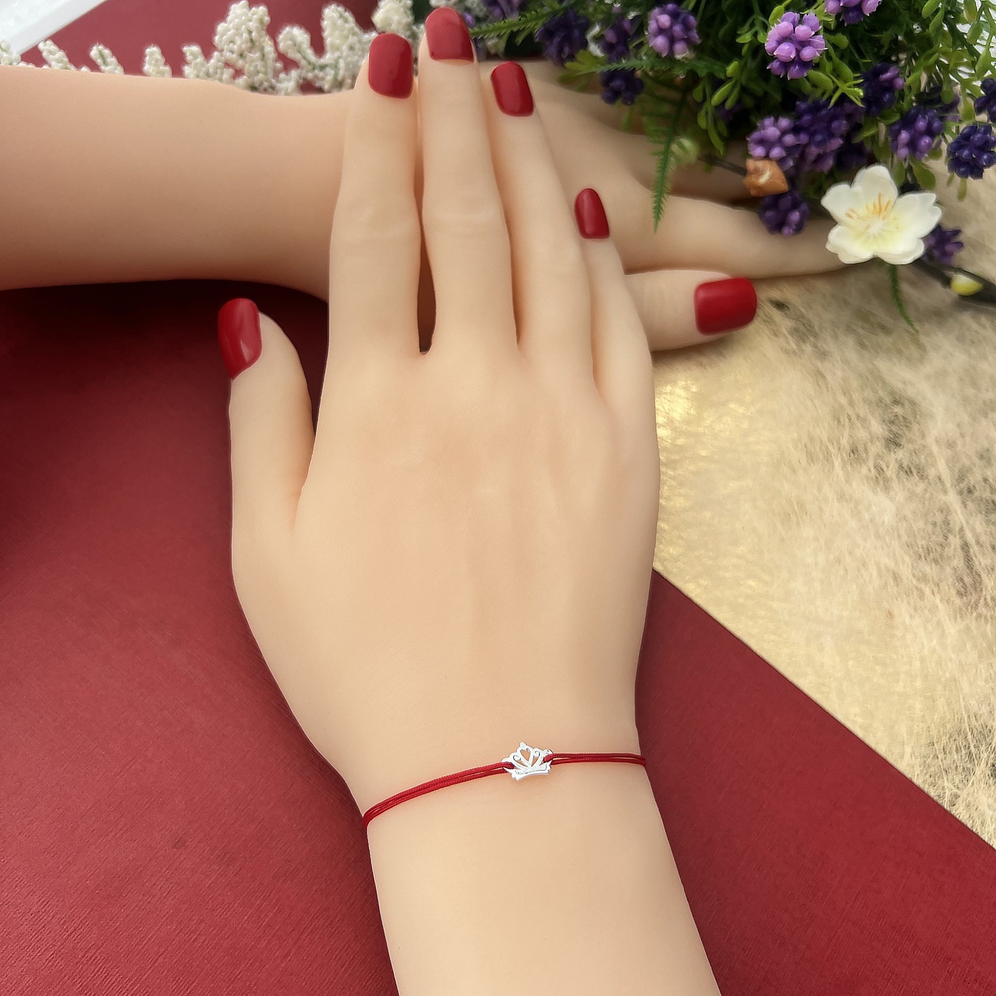 Bratara Rosie Argint 925 - Coronita Regala - eMAG.ro