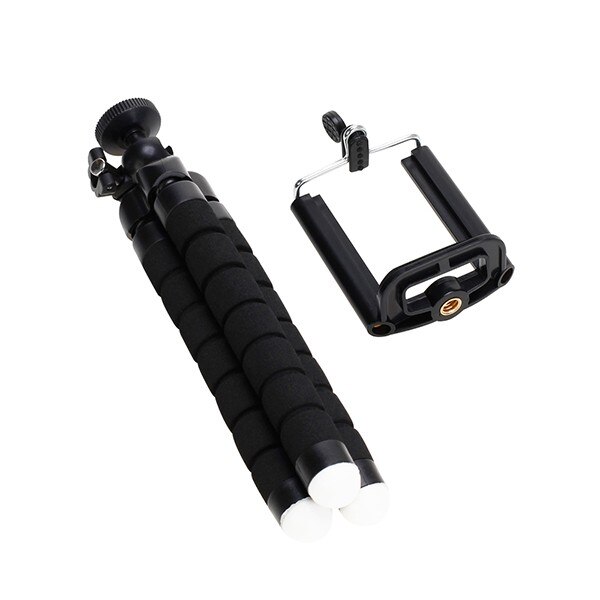 Mini trepied flexibil pentru telefon si camera foto - eMAG.ro