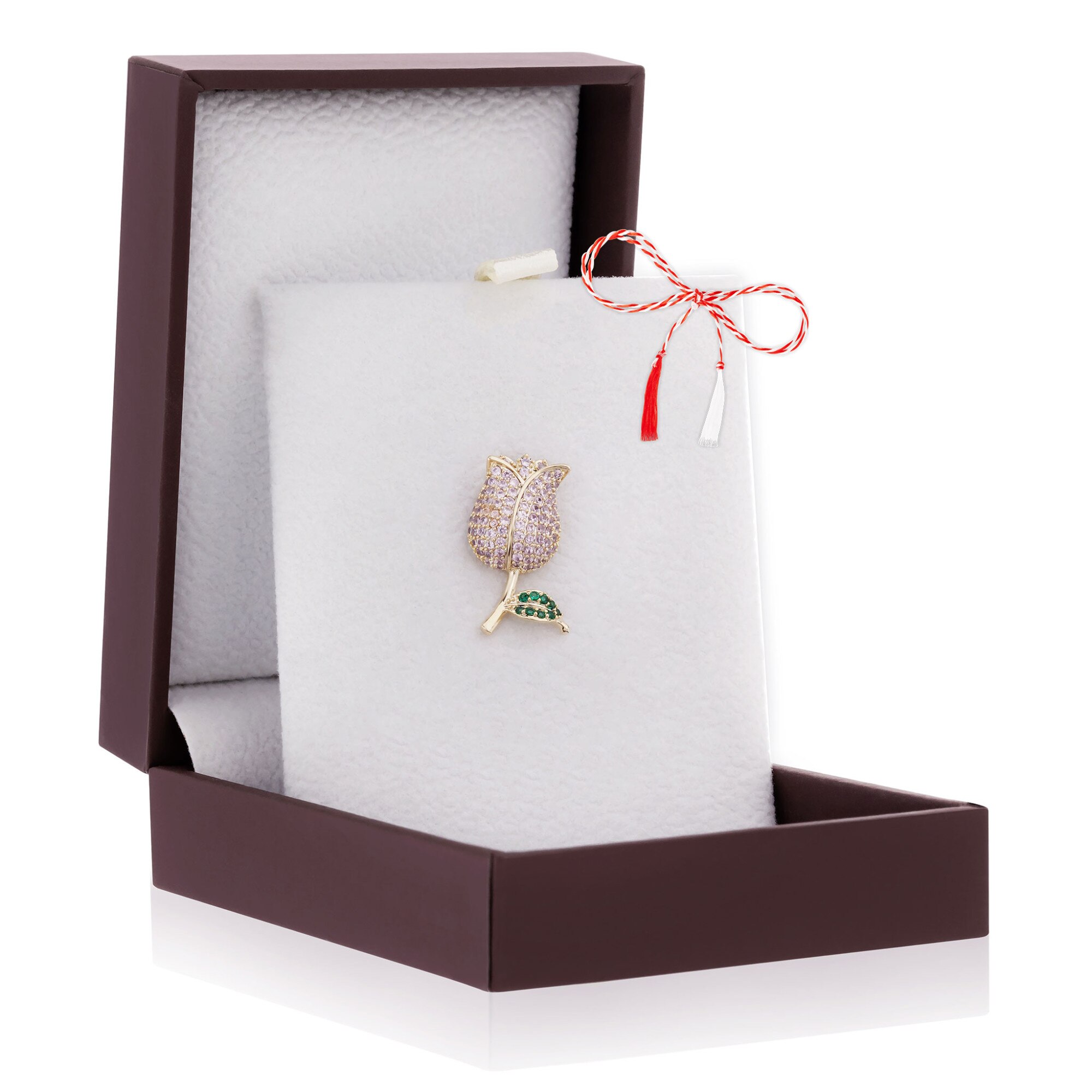 Brosa Pin Premium Gold Plated - Lalea - eMAG.ro