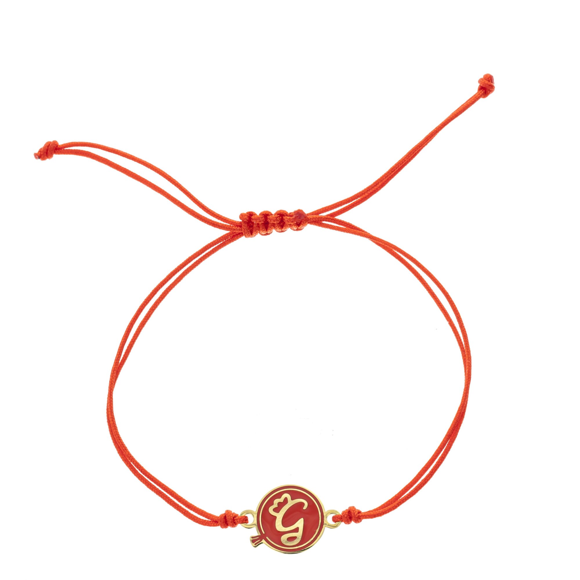 Bratara Initiala Rosie Gold Plated - G - eMAG.ro