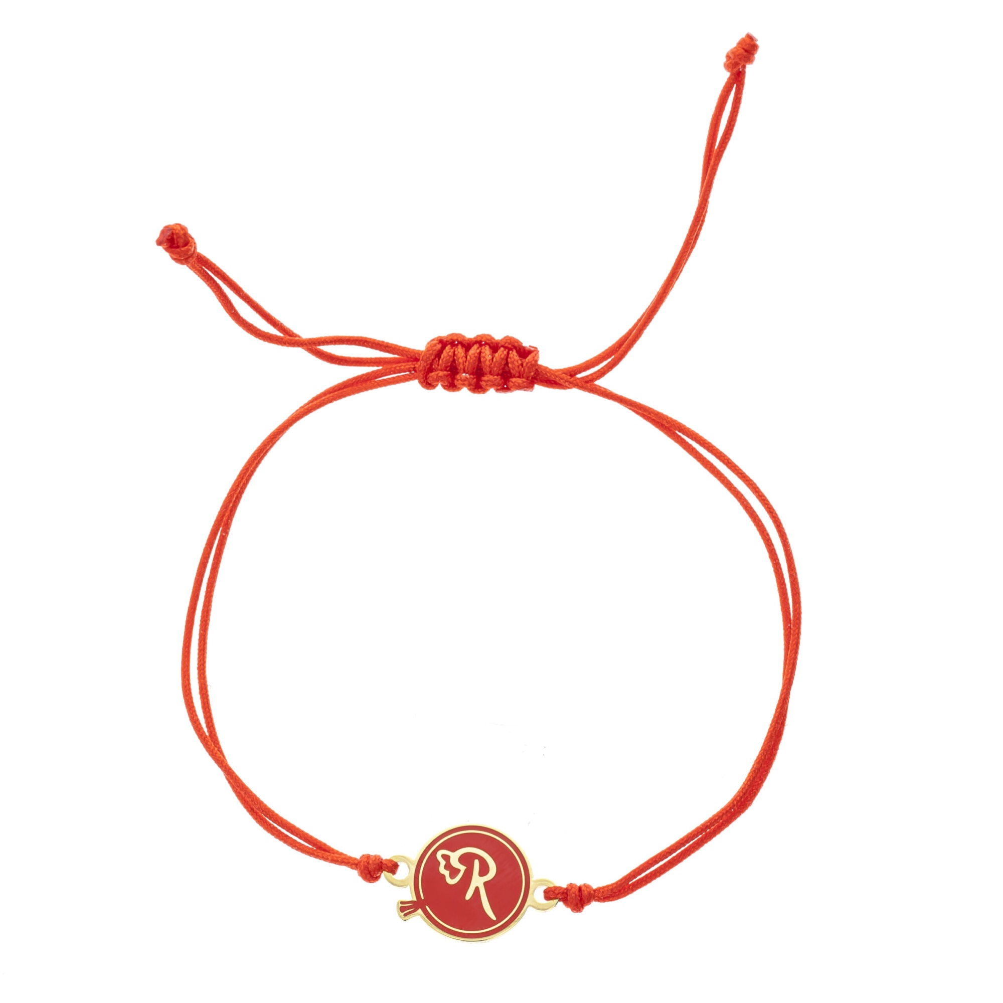 Bratara Initiala Rosie Gold Plated - R - eMAG.ro