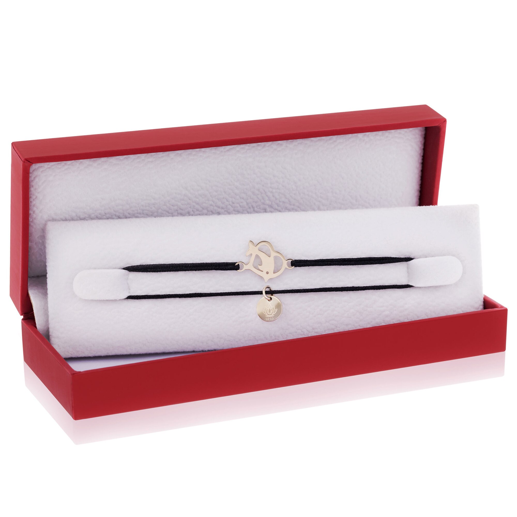 Bratara Black Lolo „Delfin” Gold Plated - eMAG.ro