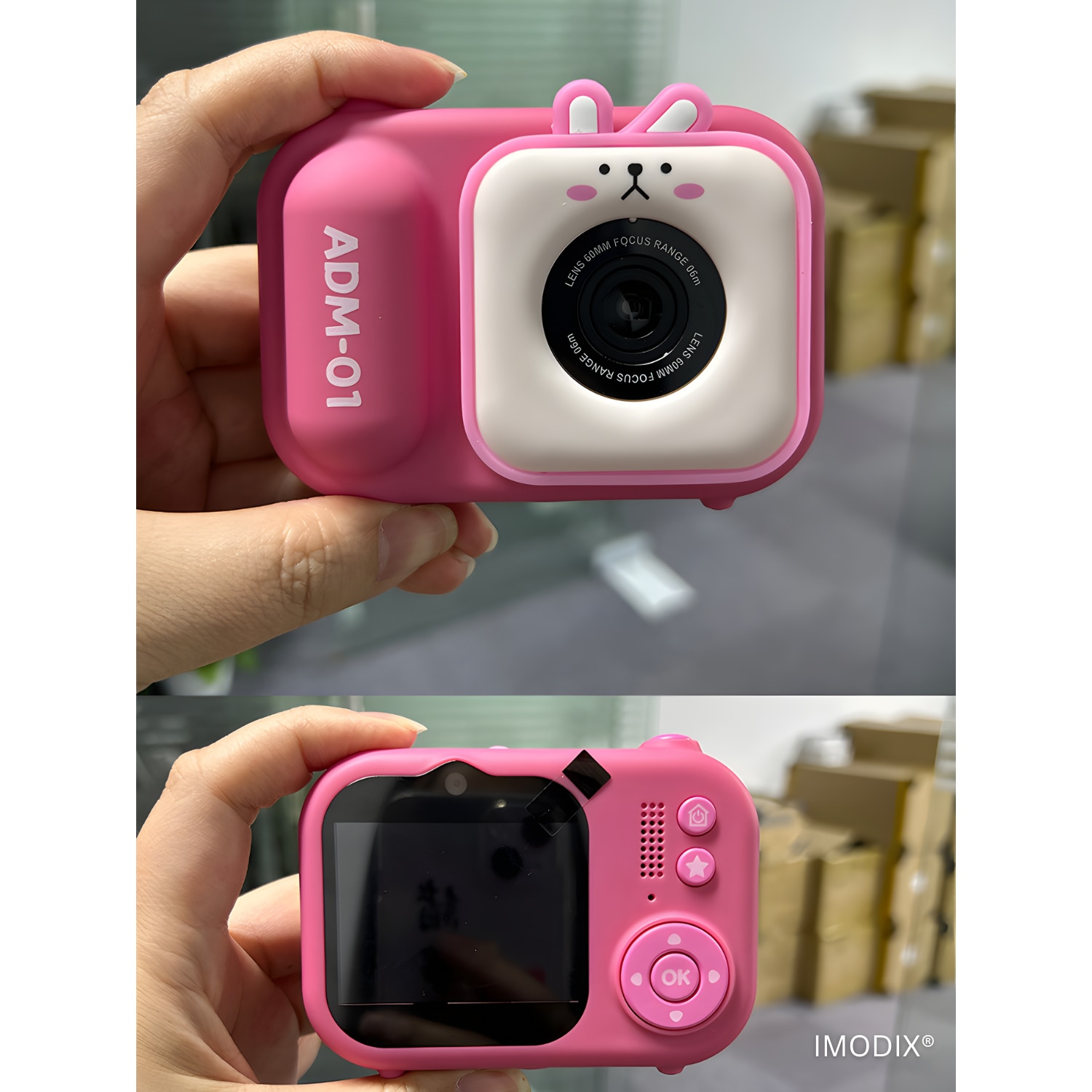 Camera Foto-Video Digitala Pentru Copii, IMODIX®, Trepied, 48 MP ...