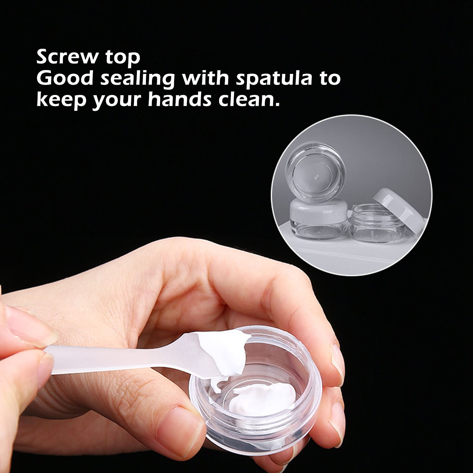 Set 8 recipiente pentru calatorie, Axroad Mall, Reutilizabile, Cu gentuta, Perfecte pentru ...