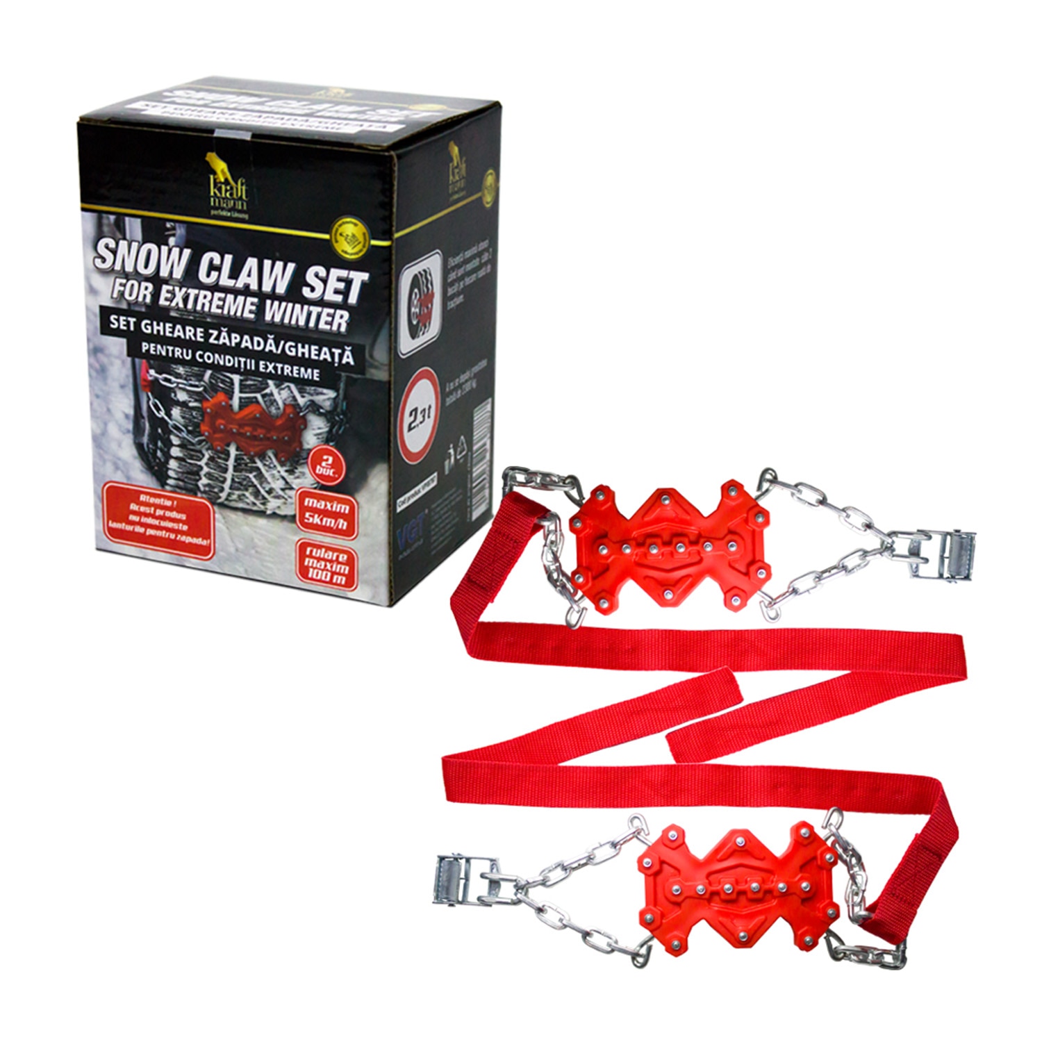 Set gheare zapada/gheata xtreme winter - eMAG.ro