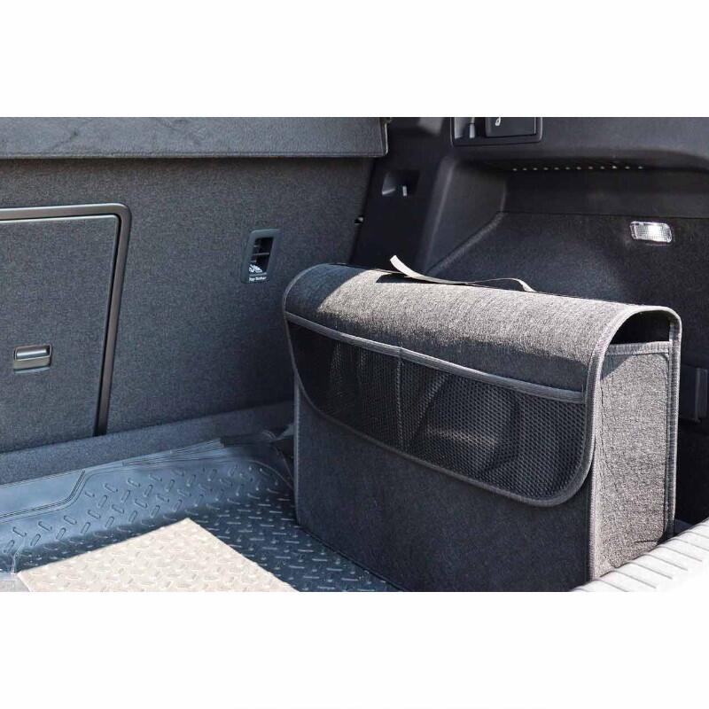 Organizator portbagaj tip geanta cu scai, 48x14x32, cu 2 buzunare exterioare, 02577 Amio - eMAG.ro