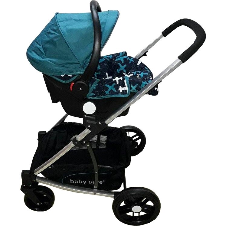Количка за новородено 3 в 1 Baby Care™ PRO YK, алуминиева рамка ...