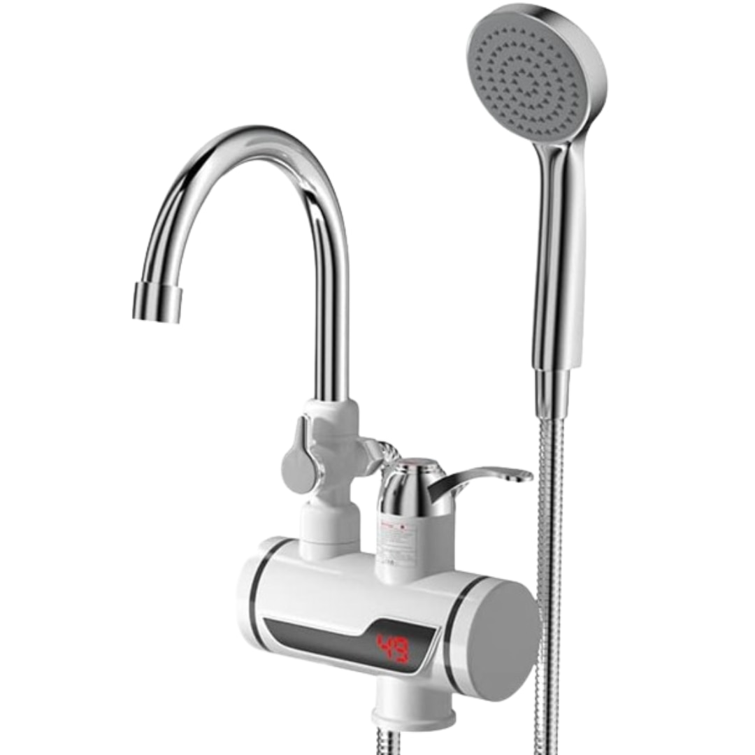 Robinet Electric Pentru Incalzit Apa Instant SUPER TRENDS®, cu Para de ...