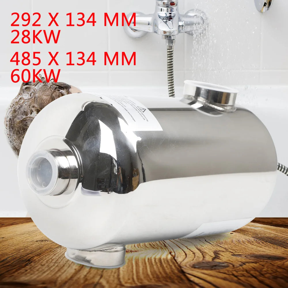 Топлообменник, 28KW, Неръждаема стомана, За басейн, Сребрист - eMAG.bg