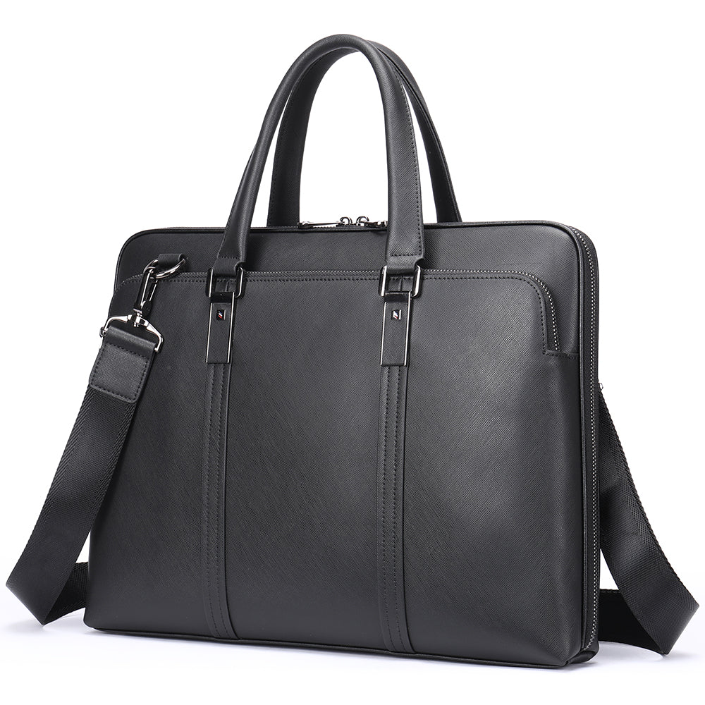 Geanta laptop dama piele naturala negru Marquesa - eMAG.ro