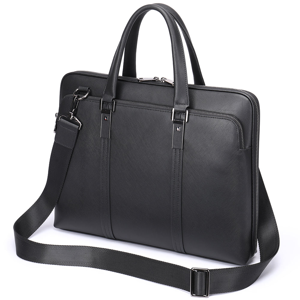 Geanta laptop dama piele naturala negru Marquesa - eMAG.ro