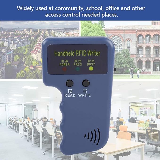 Set copiator carduri RFID, Albastru - eMAG.ro