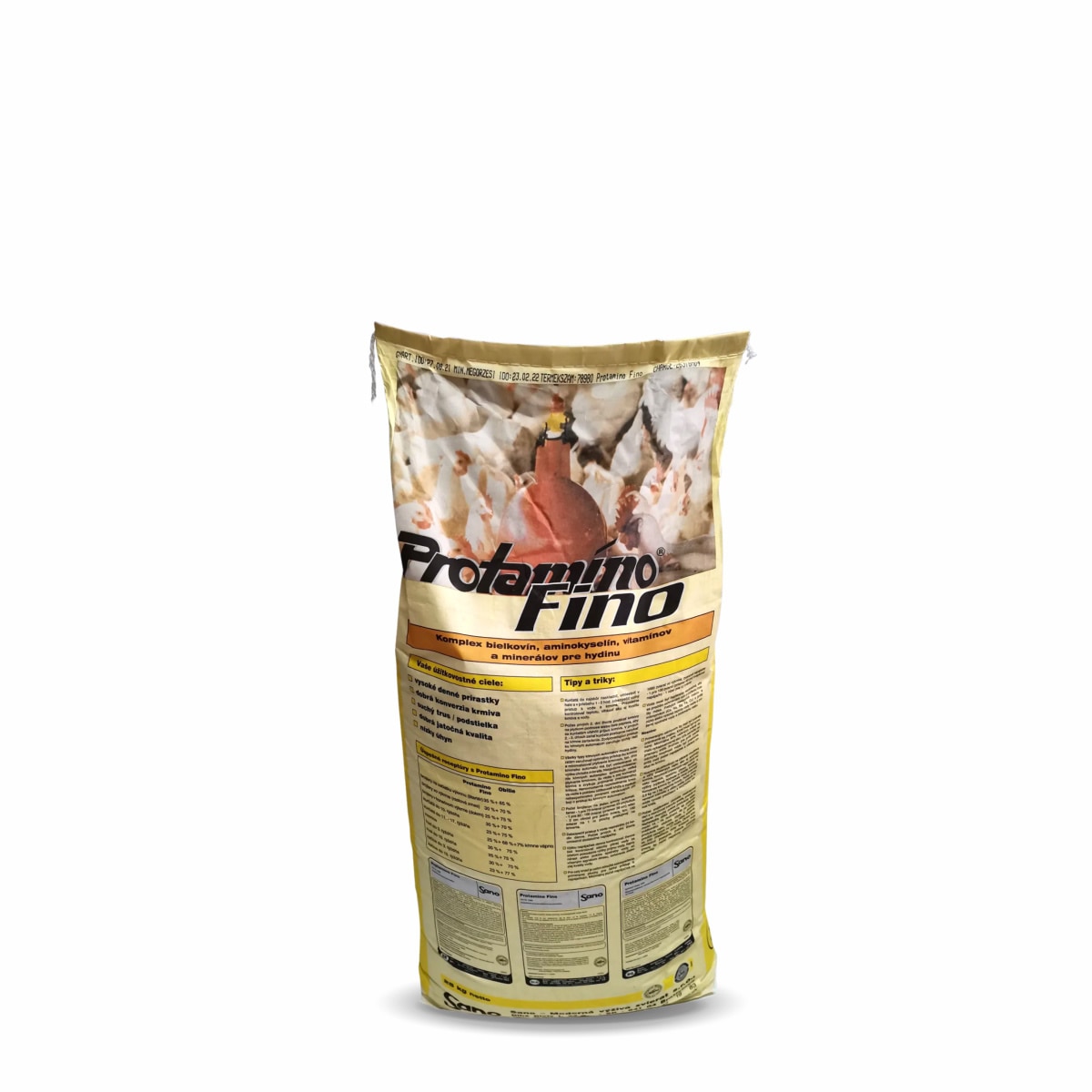 Concentrat poli-vitamino-mineral pentru pui PROTAMINO FINO sac 5kg ...