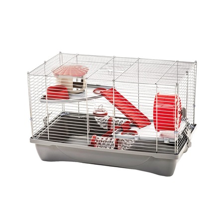 Cusca pentru hamsteri MPS Flat VIP 58x32x38(h)cm - eMAG.ro