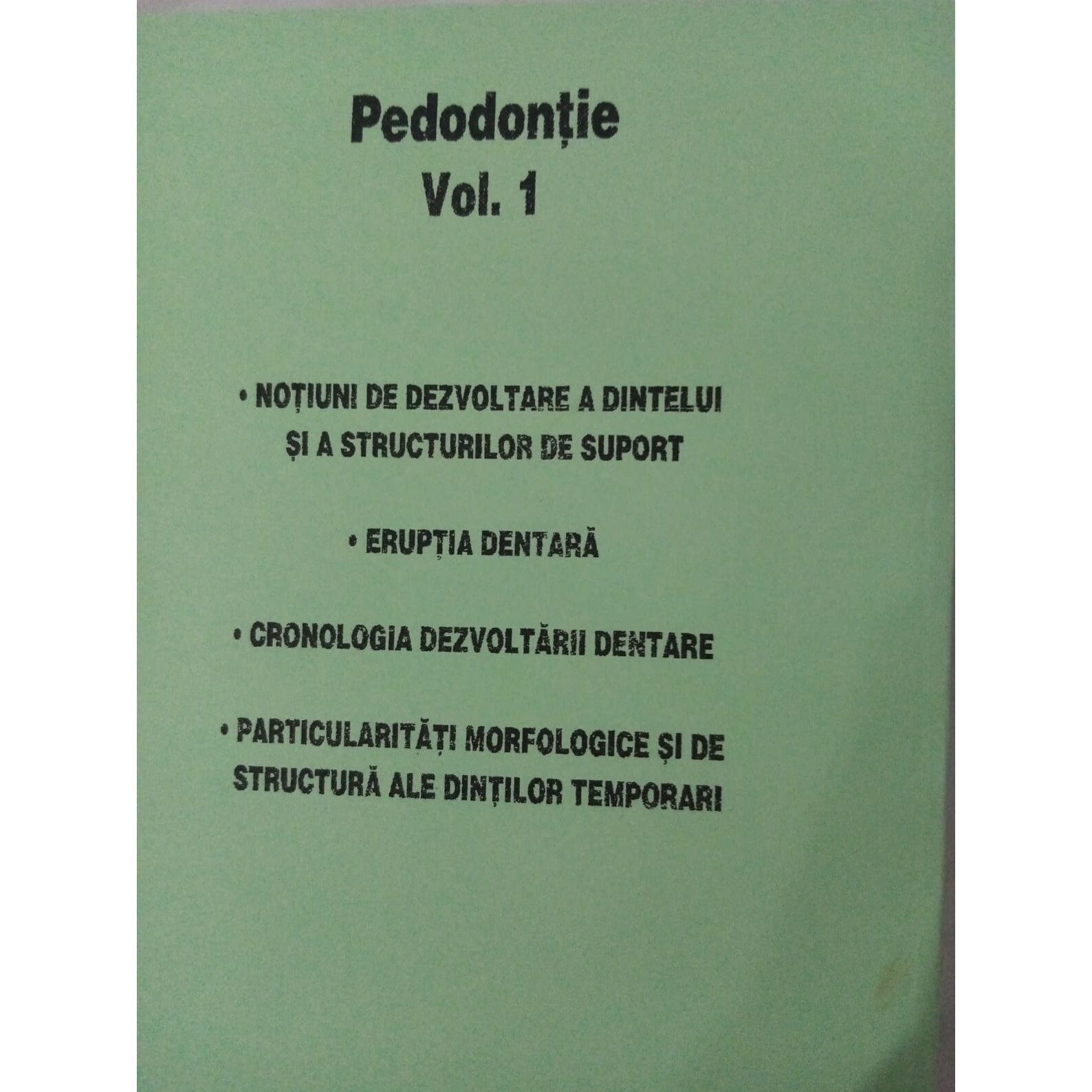 Pedodontie, vol. 1, 2, 3, Rodica Luca - eMAG.ro
