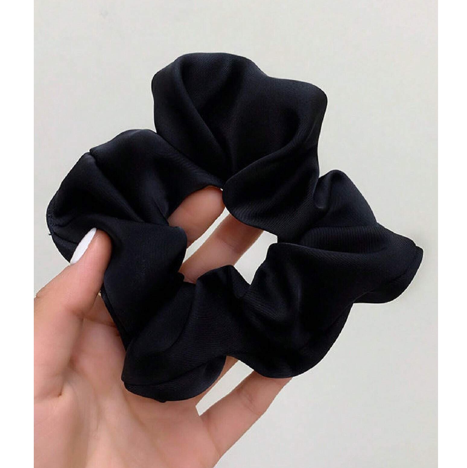 Set 3 Elastice de par cu satin, Multicolor - eMAG.ro