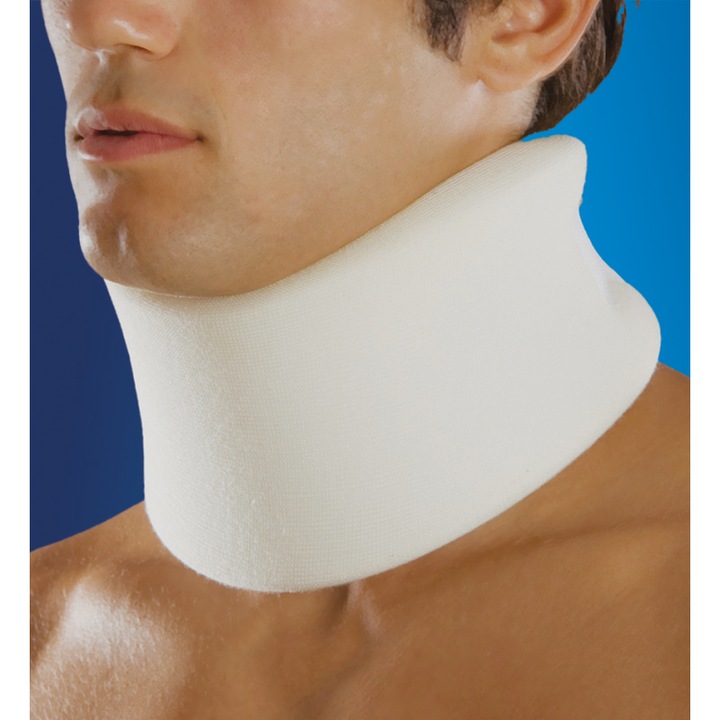 Guler cervical, Anatomic Help, Moale, Alb, S-XXL - eMAG.ro