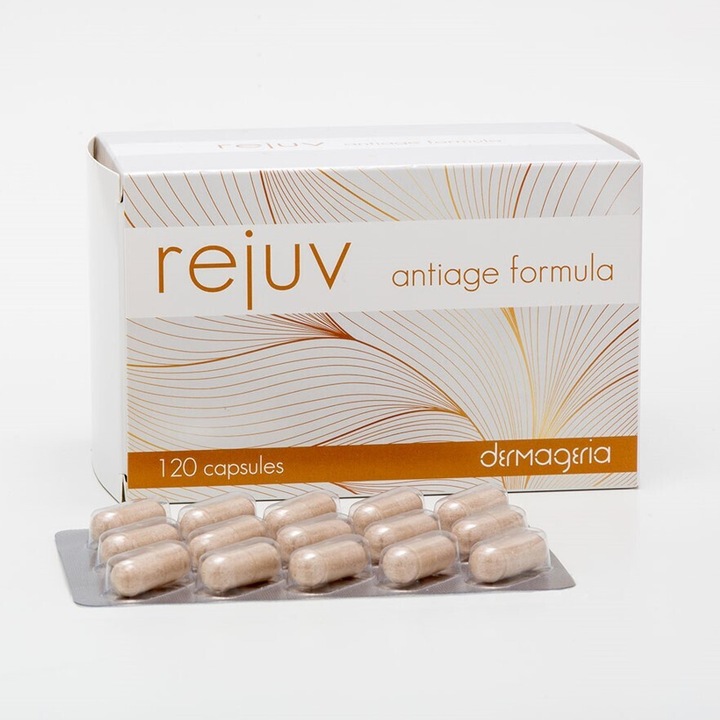 Supliment alimentar, DERMAGERIA Rejuv, colagen tip I & II, vitamina E ...