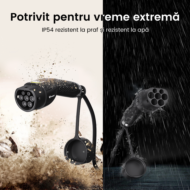 Cablu incarcare masini electrice 11 kW 5m 16A type 2 cu geanta ...