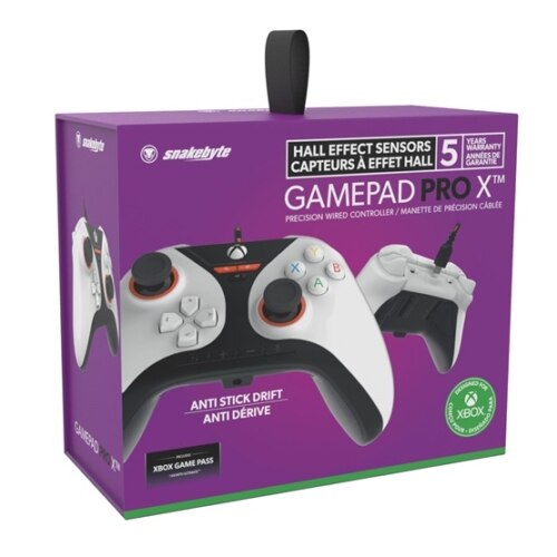 Controller cu fir, Snakebyte, GamePad Pro X, Xbox Series X, S, Xbox One ...