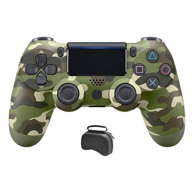 Controller DualShock 4 v2 pentru PlayStation 4 (PS4), Green Camouflage ...