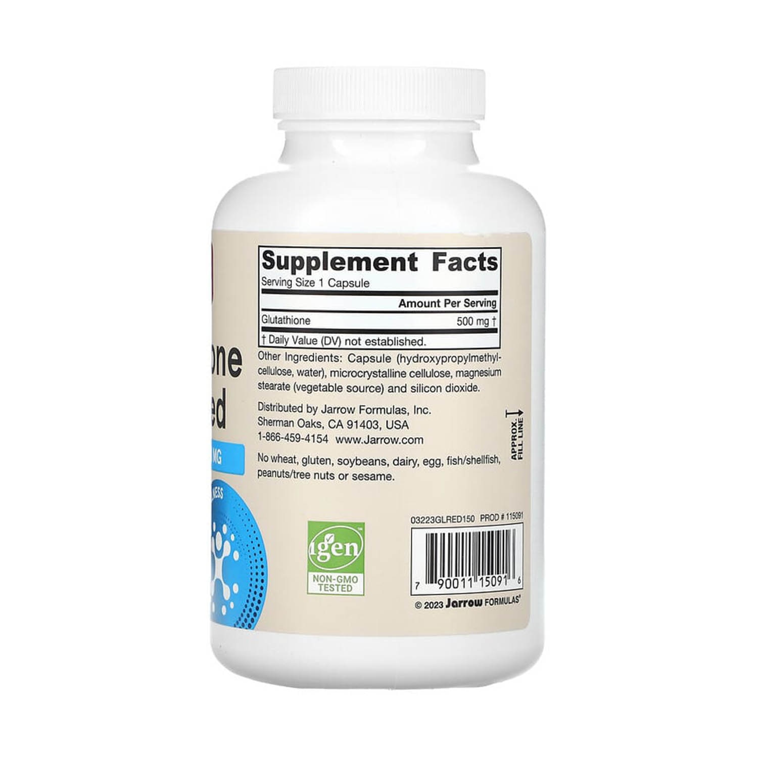 Glutathione Reduced, 500 mg, Jarrow Formulas 150 capsule - eMAG.ro