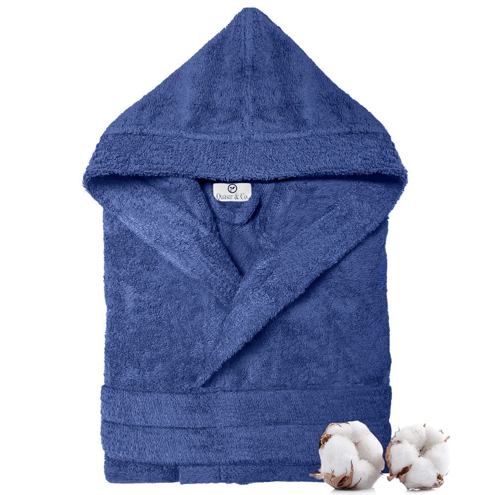 Halat de baie Quasar & Co.®, 550 g/mp, cu gluga, hotel quality, unisex ...