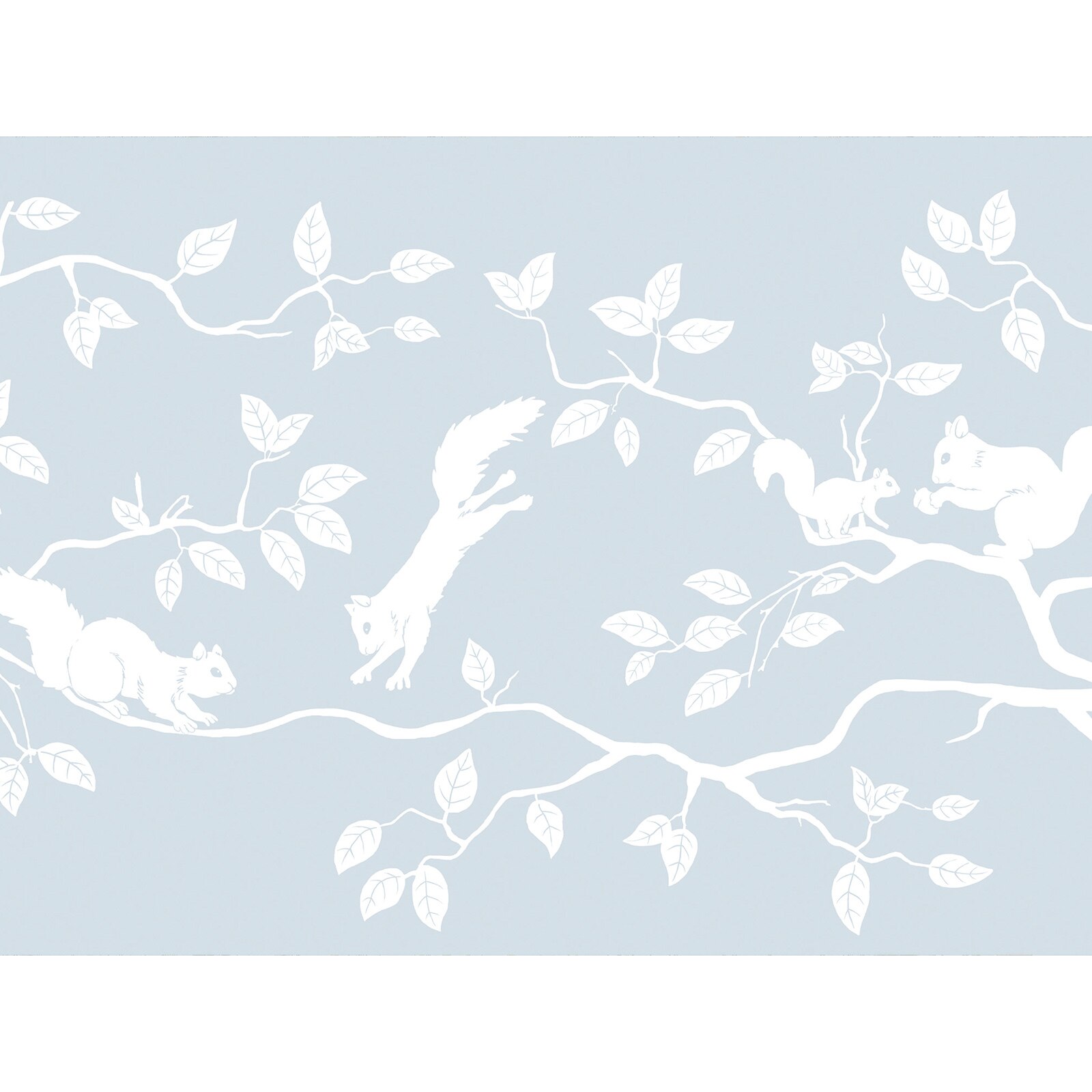 Sticker decorativ static, 45 x 50 cm, DecoMeister®, Model Veverite ...