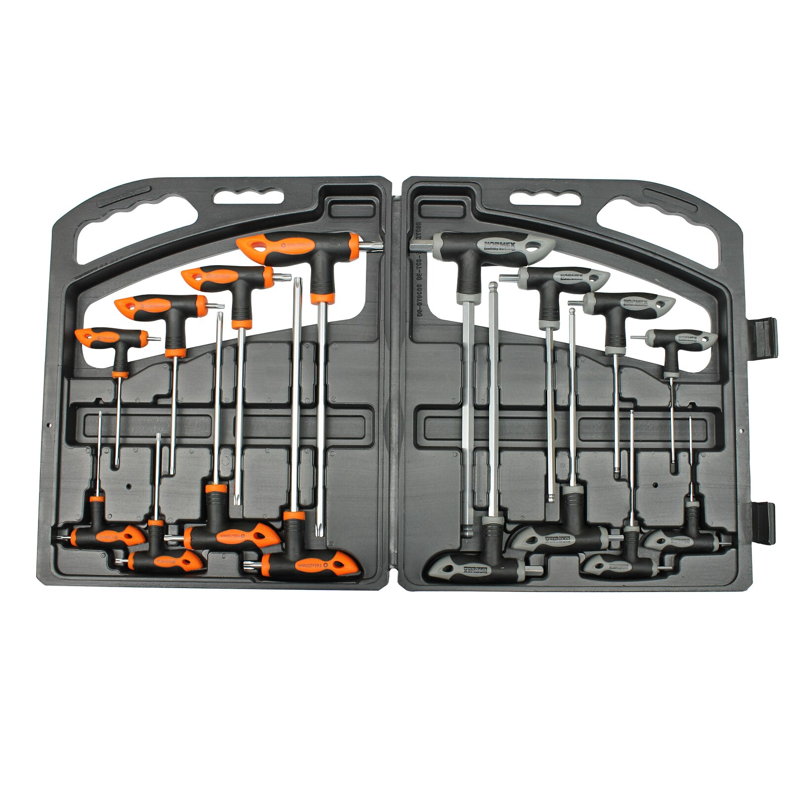 Trusa chei imbus + torx cu maner, 16 piese NX 21-320 - eMAG.ro