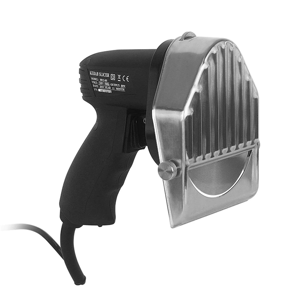 Cutit electric, 80 W, pentru kebab, 2 lame, 100 mm, negru - eMAG.ro