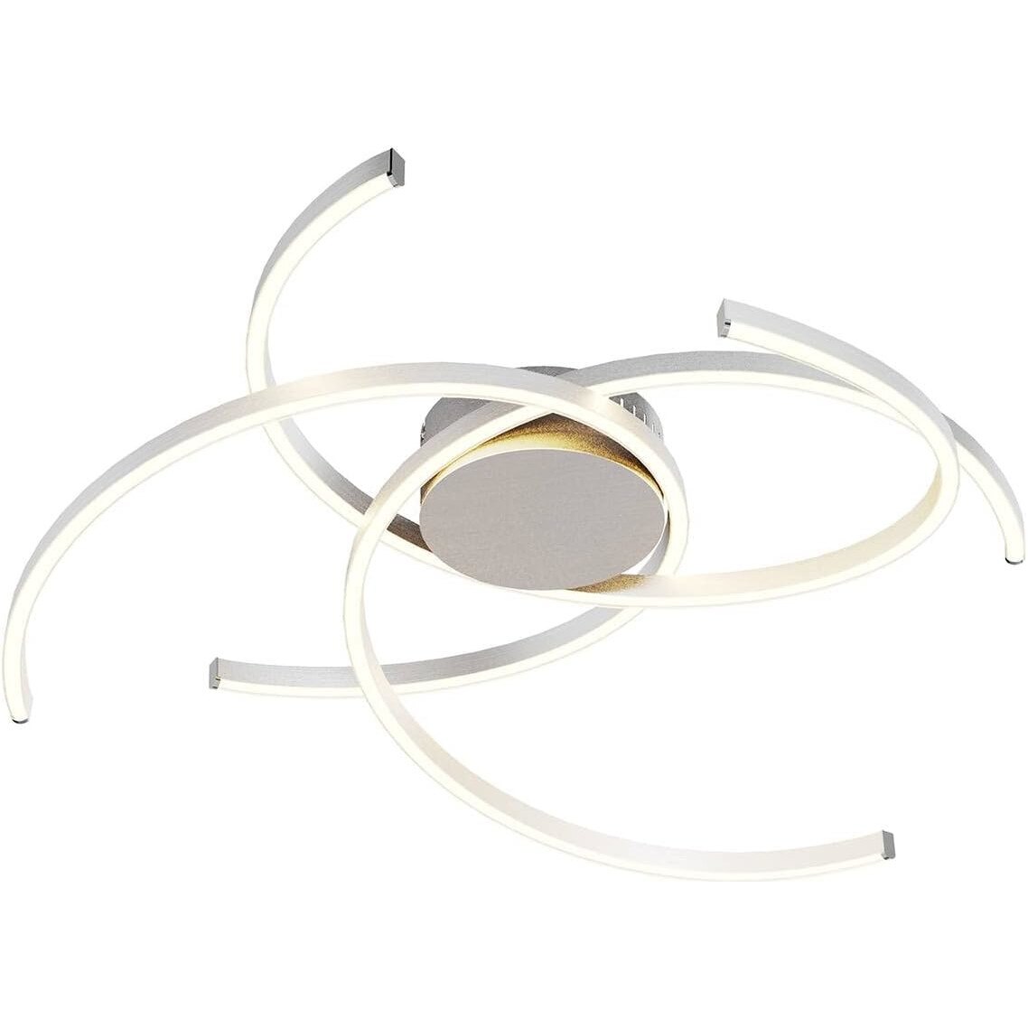 Plafoniera cu LED Linddy Katris Dimmabila aluminiu - eMAG.ro