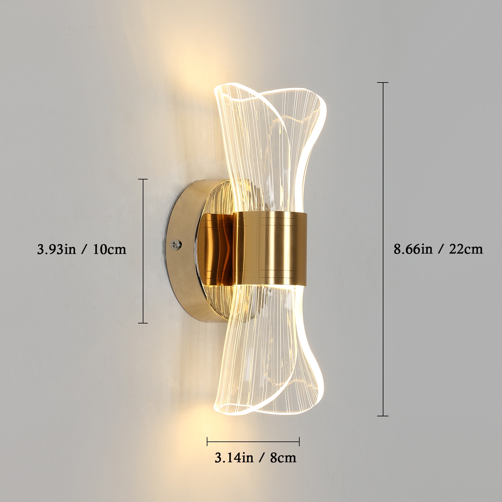 Lampa De Perete De Interior Cu Led-Uri Reglabile, Toolight, 12w ...