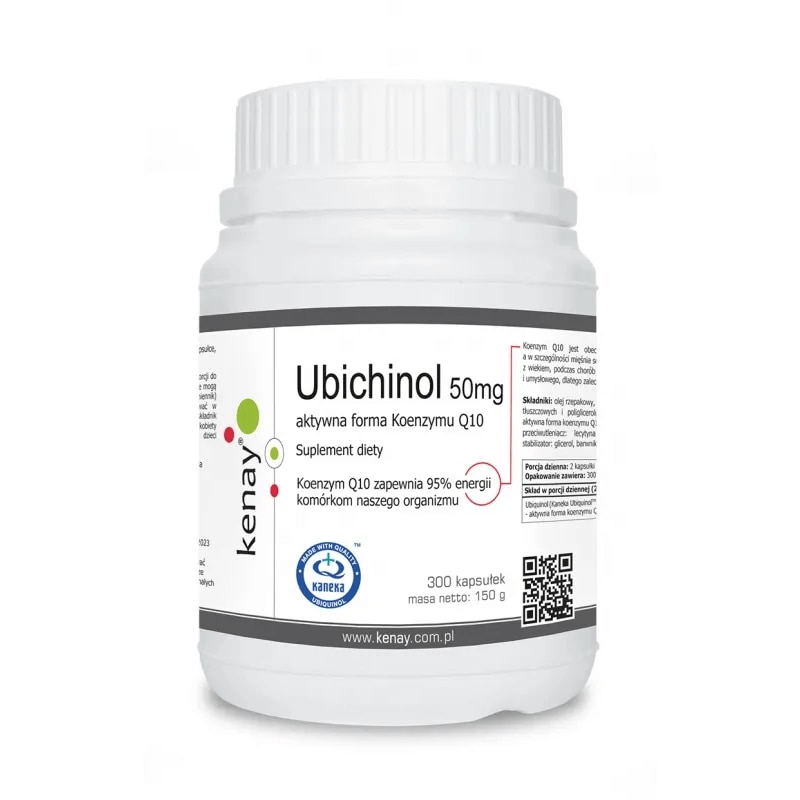 KENAY Ubiquinol Coenzima Q10 50 mg (300 capsule) - eMAG.ro