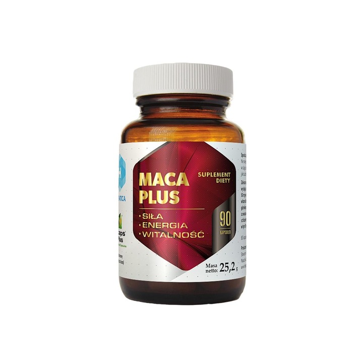 Supliment alimentar Maca Plus, HEPATICA, 90 capsule - eMAG.ro