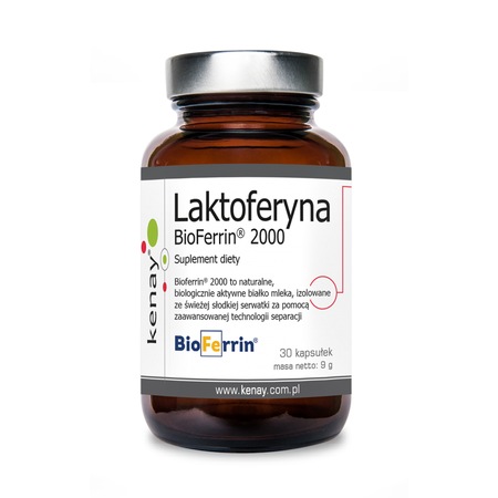 Supliment alimentar Lactoferrin Bioferin, Kenay, 30 capsule - eMAG.ro